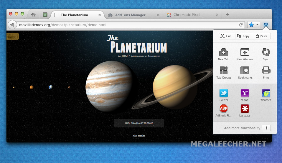Preview The New Firefox UI | Megaleecher.Net
