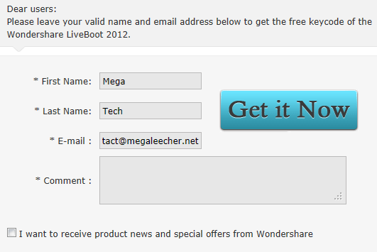 Free Serial Keys And Review For Wondershare Live Boot 2012 Bootable DVD ...