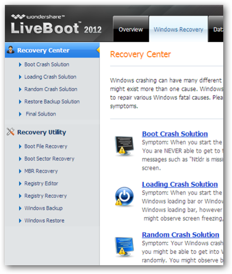 Free Serial Keys And Review For Wondershare Live Boot 2012 Bootable DVD ...