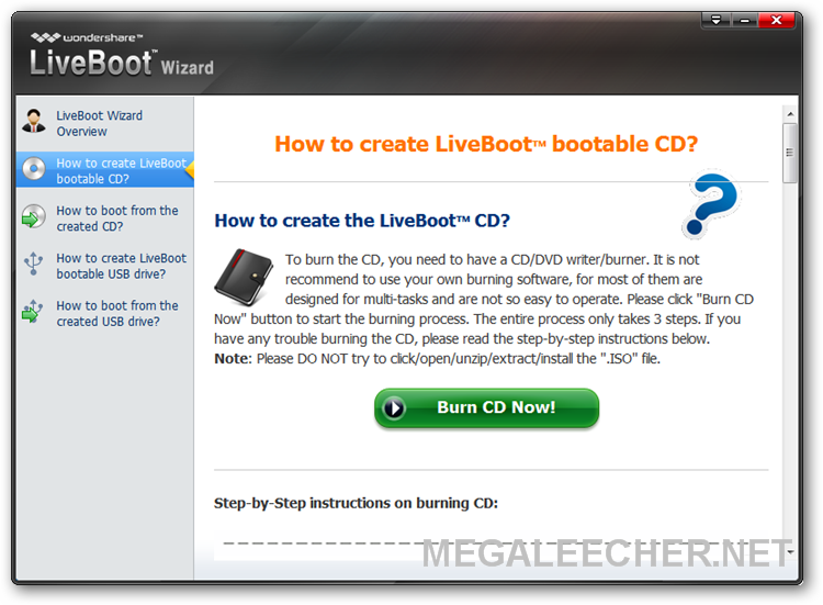 Free Serial Keys And Review For Wondershare Live Boot 2012 Bootable DVD ...
